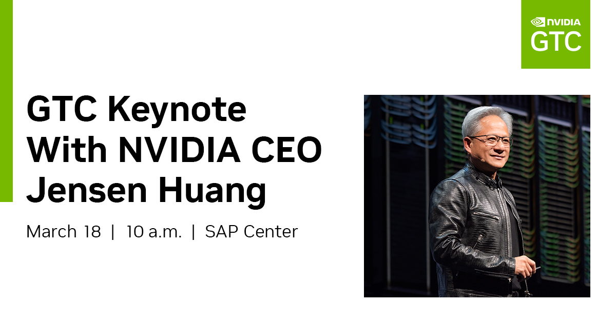 NVIDIA GTC 2025 — CEO Jensen Huang Keynote